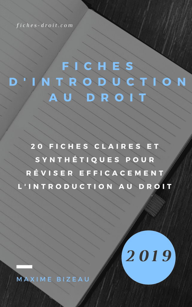 Fiches d'introduction au droit - Fiches-droit.com